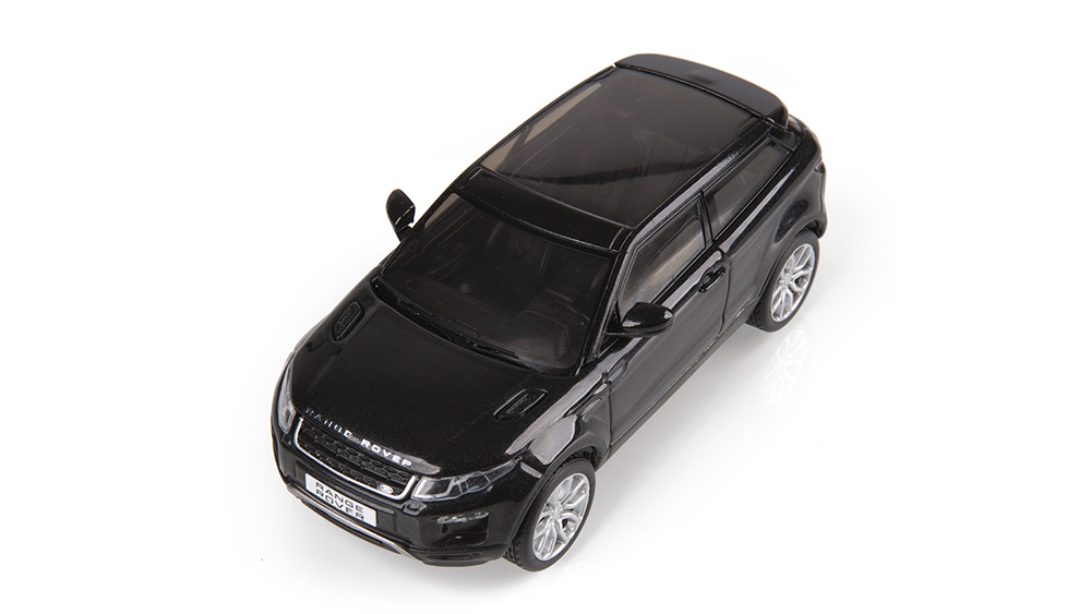 RANGE ROVER EVOQUE 1:43 3-DOOR SCALE MODEL - BLACK | Land Rover Collections