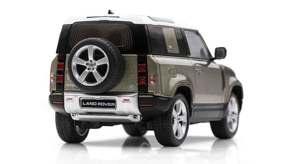 Defender 90 Scale Model 1:43 Scale - Green | Land Rover Collections