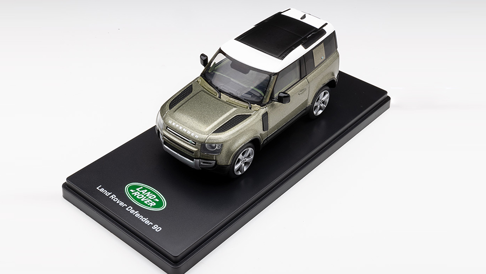 Defender 90 Scale Model 1:43 Scale - Green | Land Rover Collections